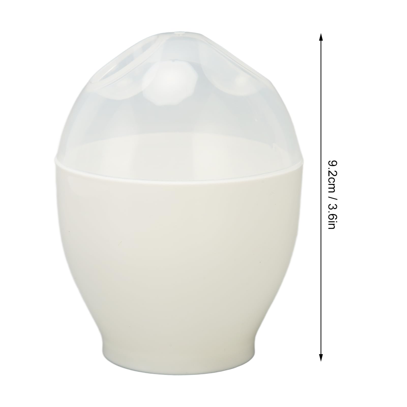 2PCS Microwave Egg Cooker, Non Stick Safety Material, 1 Minute Microwave Poached Egg Maker Kitchen Cooking Tools
