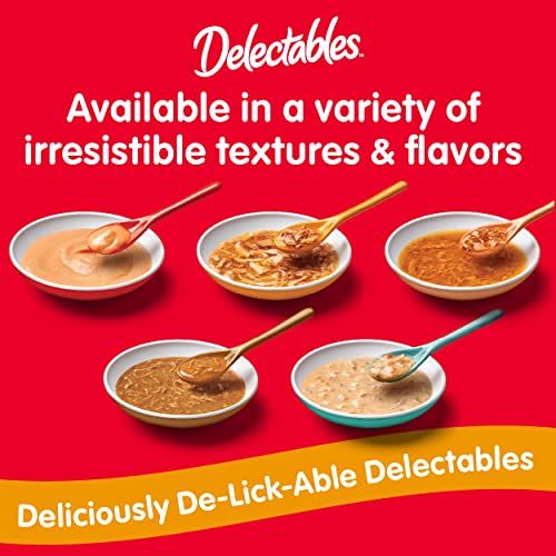 Hartz Delectables Soft Pate Tuna & Shrimp Cat Treats, 12 Pack