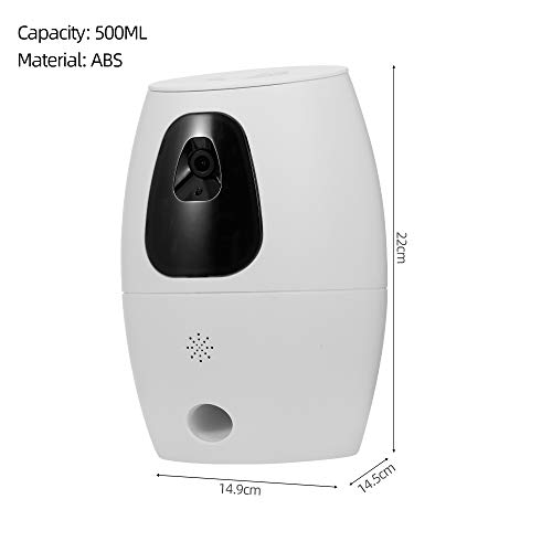 ZZK Automatic pet Feeder Food APP Remote Control pet Dog fed Regular Meals Snack Dispenser Camera Surveillance Camera 720P