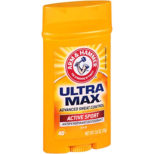 ARM & HAMMER ULTRAMAX Anti-Perspirant Deodorant Active Sport 2.60 oz ( Pack of 6)
