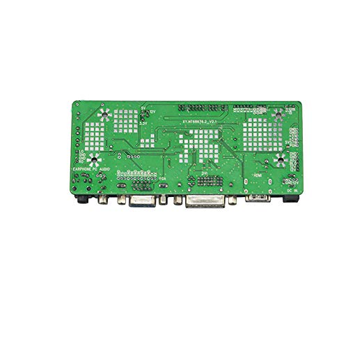 NJYTouch M.NT68676.2A HDMI DVI VGA LVDS Controller Board for 20" LTM200KT10 1600×900 LCD Screen