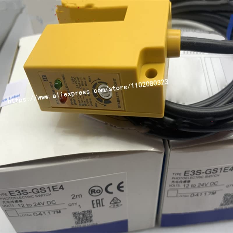 2PCS photoelectric sensor E3S-DS10E4 E3S-DS30E4 E3S-DS30B4 E3S-DS30E41 E3S-GS1E4 E3S-GS1B4 - (Color: E3S-GS1E4)