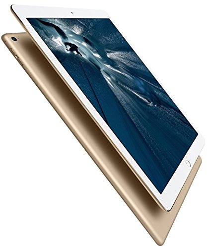 Apple iPad Pro (128GB, Wi-Fi, Gold) 12.9in Tablet (Renewed)