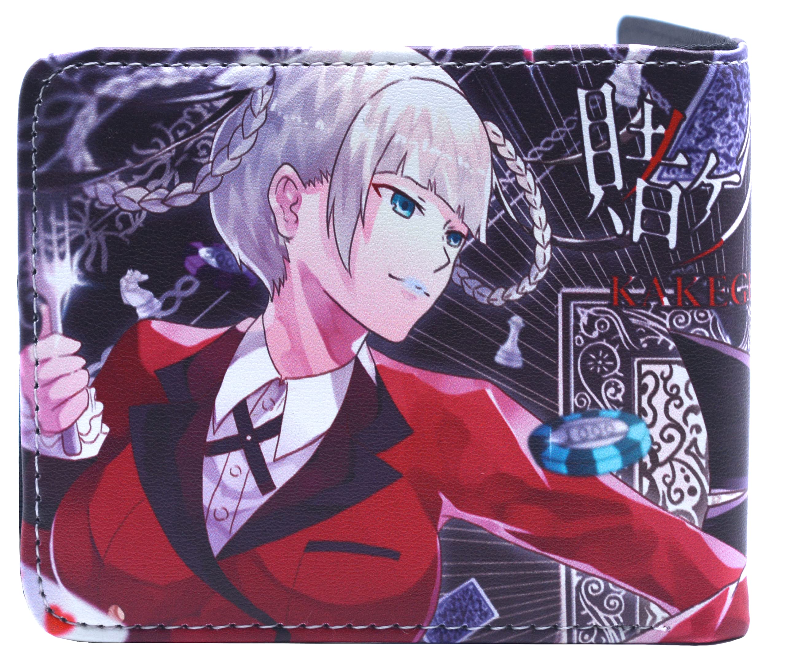Amatensu Anime Characters Meari Saotome wallet Momobami Kirari wallet Jabami Yumeko wallet A