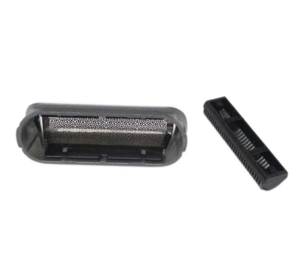 Ultra-sharp Replacement Foil and Cutter for Braun CruZer Twist PocketGo MobileShave M30 M60 M60S P40 P50 P60 P70 P80 P90