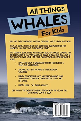 All Things Whales For Kids: Filled With Plenty of Facts, Photos, and Fun to Learn all About Whales