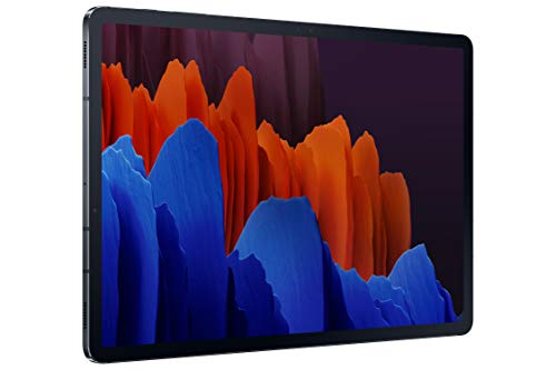 SAMSUNG Galaxy Tab S7+ Plus 12.4” 128GB Android Tablet w/ S Pen Included, Edge-to-Edge Display, Expandable Storage, Fast Charging USB-C Port, SM-T970NZKAXAR, Mystic Black