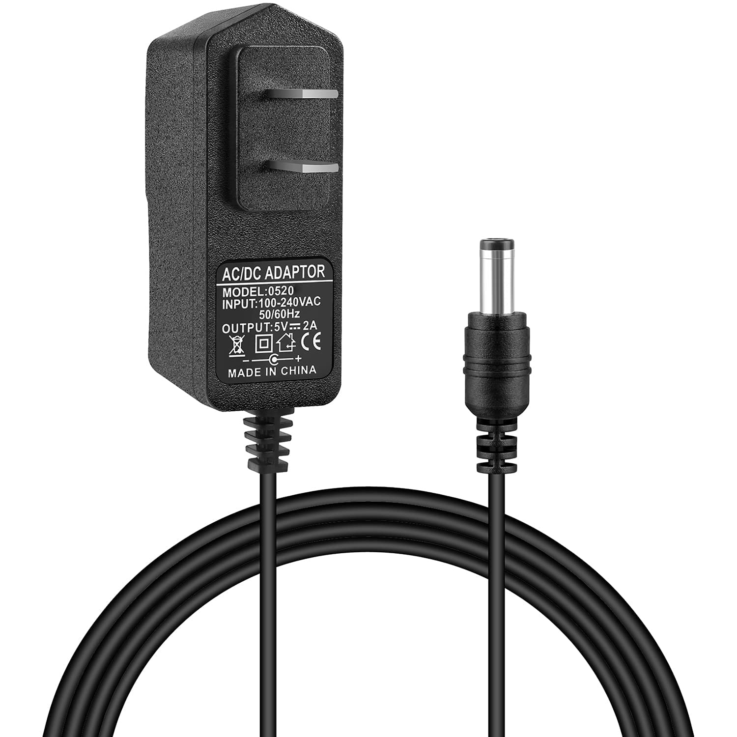 Waysse 5V 2A Power Adapter, 5V 2A Power Supply Adapter, 5V 2A AC Adapter 100V-240V AC Power Adapter Wall Charger for TV Box, Camera, Speaker,Router & More DC 5V Devices