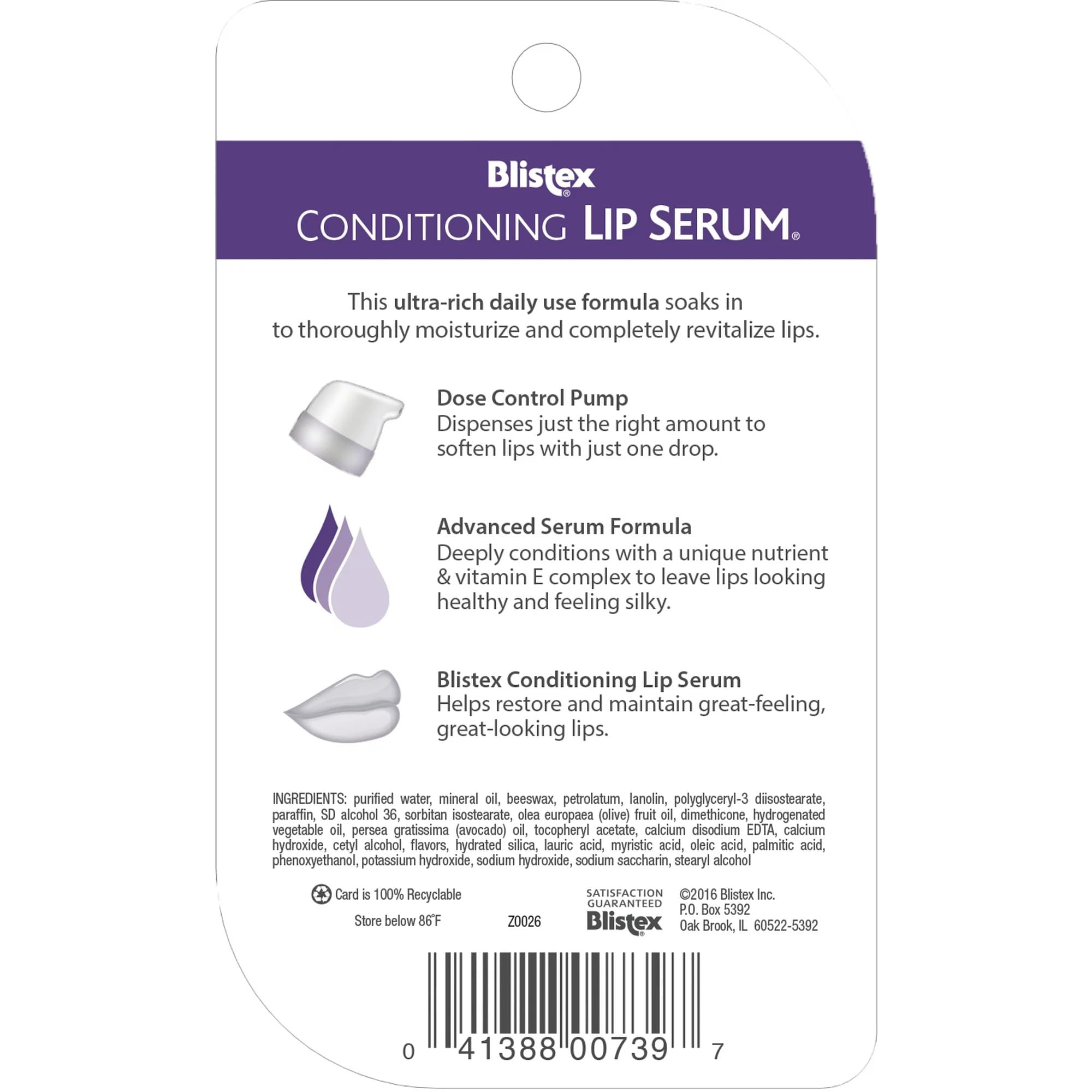 Blistex Conditioning Lip Serum Moisturizer (Pack of 2)