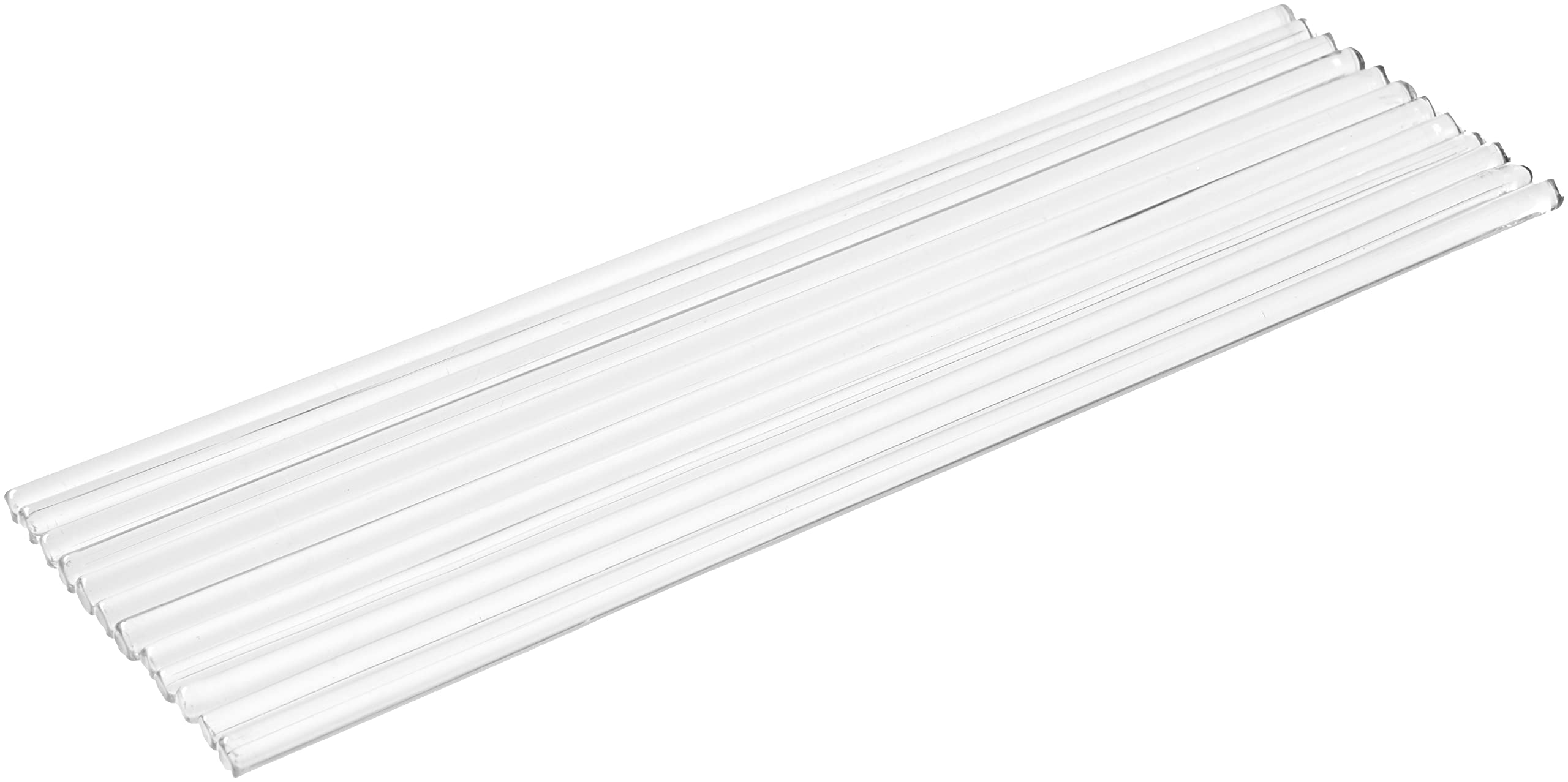 United Scientific Supplies GSR010-PK/144 Glass Stirring Rod, 10" Length, 6mm Diameter, Pack of 12