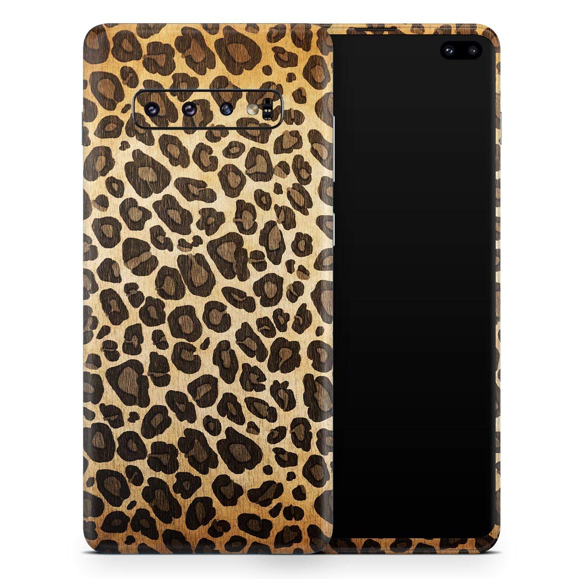 DesignSkinz Vibrant Leopard Print V23 Protective Vinyl Decal Wrap Skin Cover Compatible with The Samsung Galaxy S20 (Screen Trim & Back Glass Skin)
