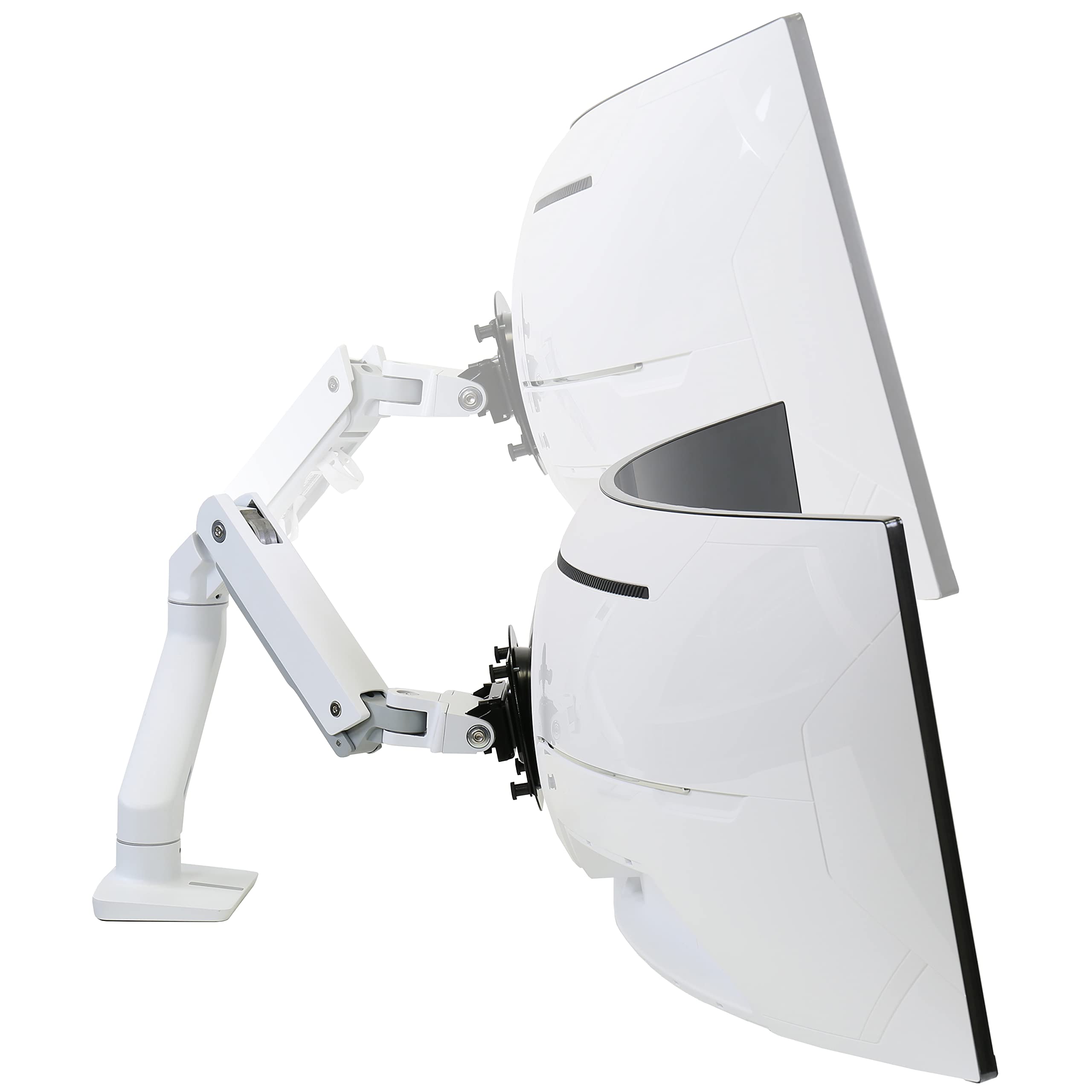 Ergotron – HX Heavy Duty Tilt Pivot – for 1000R, Ultrawide Curved Monitors, Screen Depth 6-12” – Add-on for HX Desk and HX Wall Monitor Arms