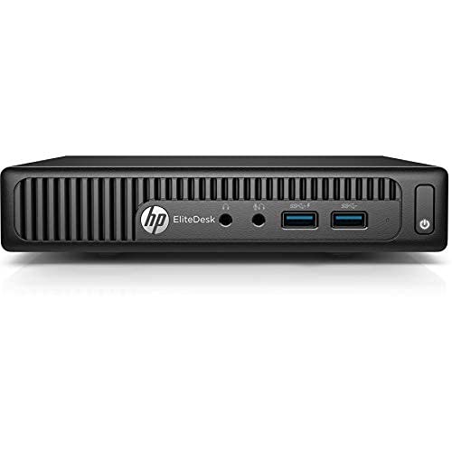 HP EliteDesk 705 G3 Mini Tiny Business Desktop PC, AMD A6 PRO-8570E, 3.0GHz, 8GB DDR4 RAM, 256GB SSD Hard Drive, WiFi, VGA, HDMI, DisplayPort, Windows 10 64 Pro (Renewed)