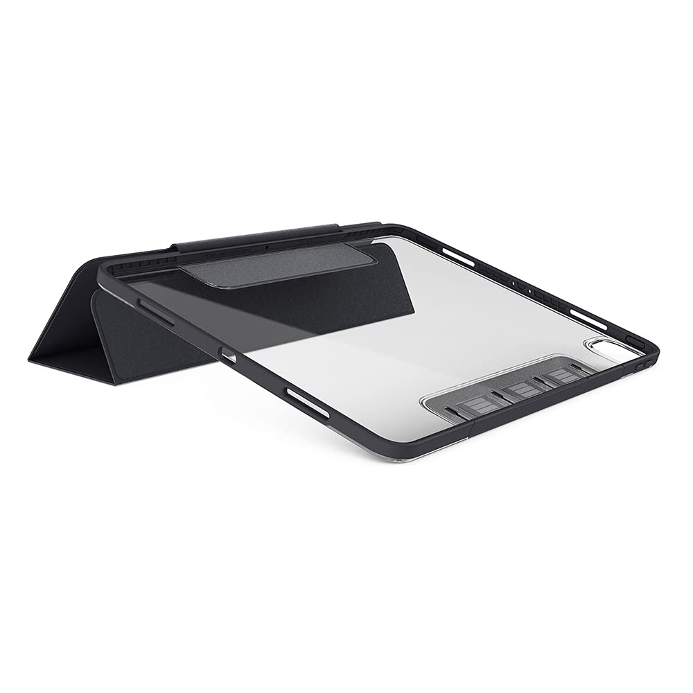 OtterBox Symmetry Series 360 Case for iPad Pro 12.9-inch (5th Gen ONLY)- Scholar (Grey), Ultra-Sleek Design, Multiple Viewing Positions, Magnetic Sleep/Wake Cover