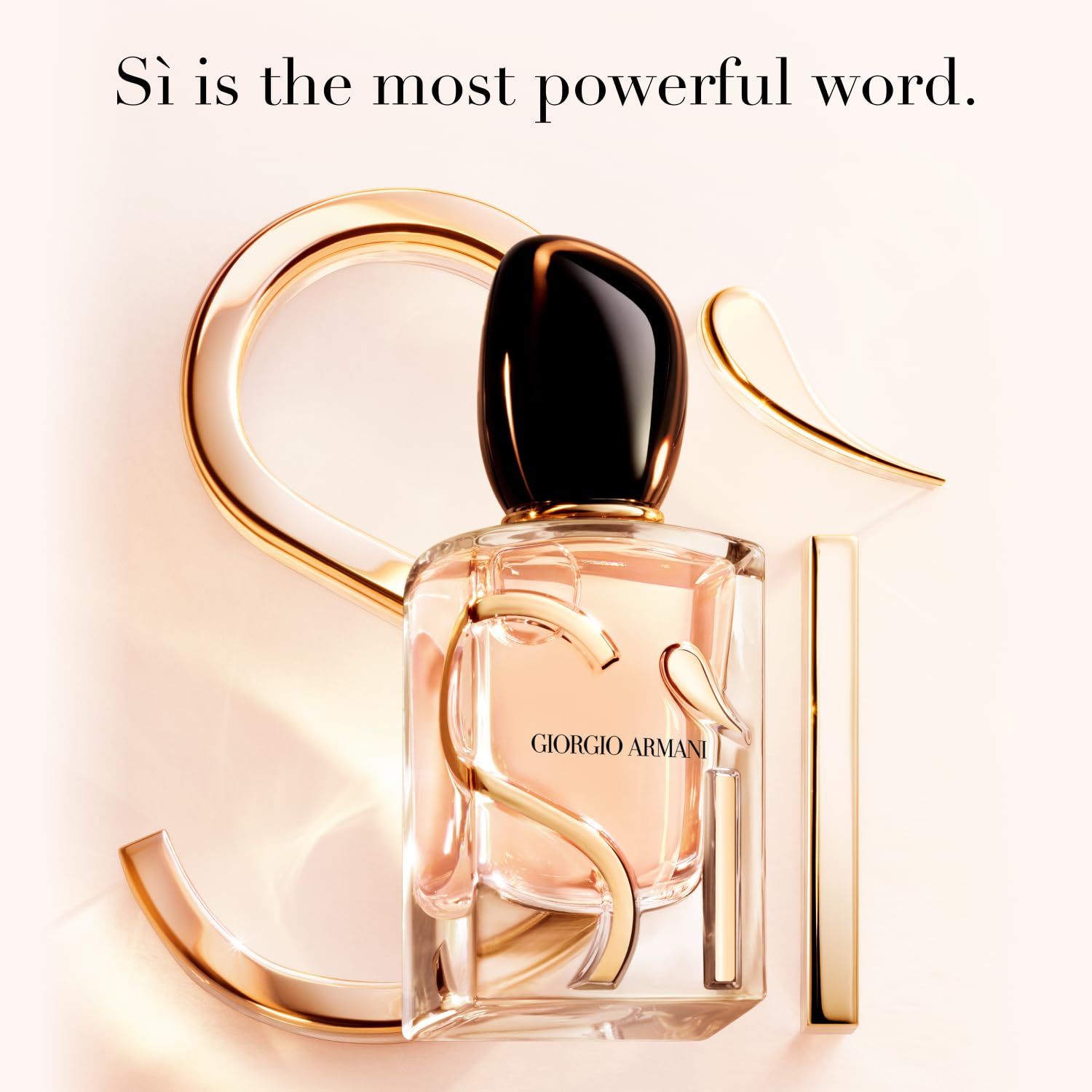 Armani Beauty - Sì - Eau de Parfum - Women's Perfume - Modern Chypre Fragrance - Blackcurrant Nectar, Rose De Mai & Freesia, Patchouli Notes - 1.0 Fl Oz