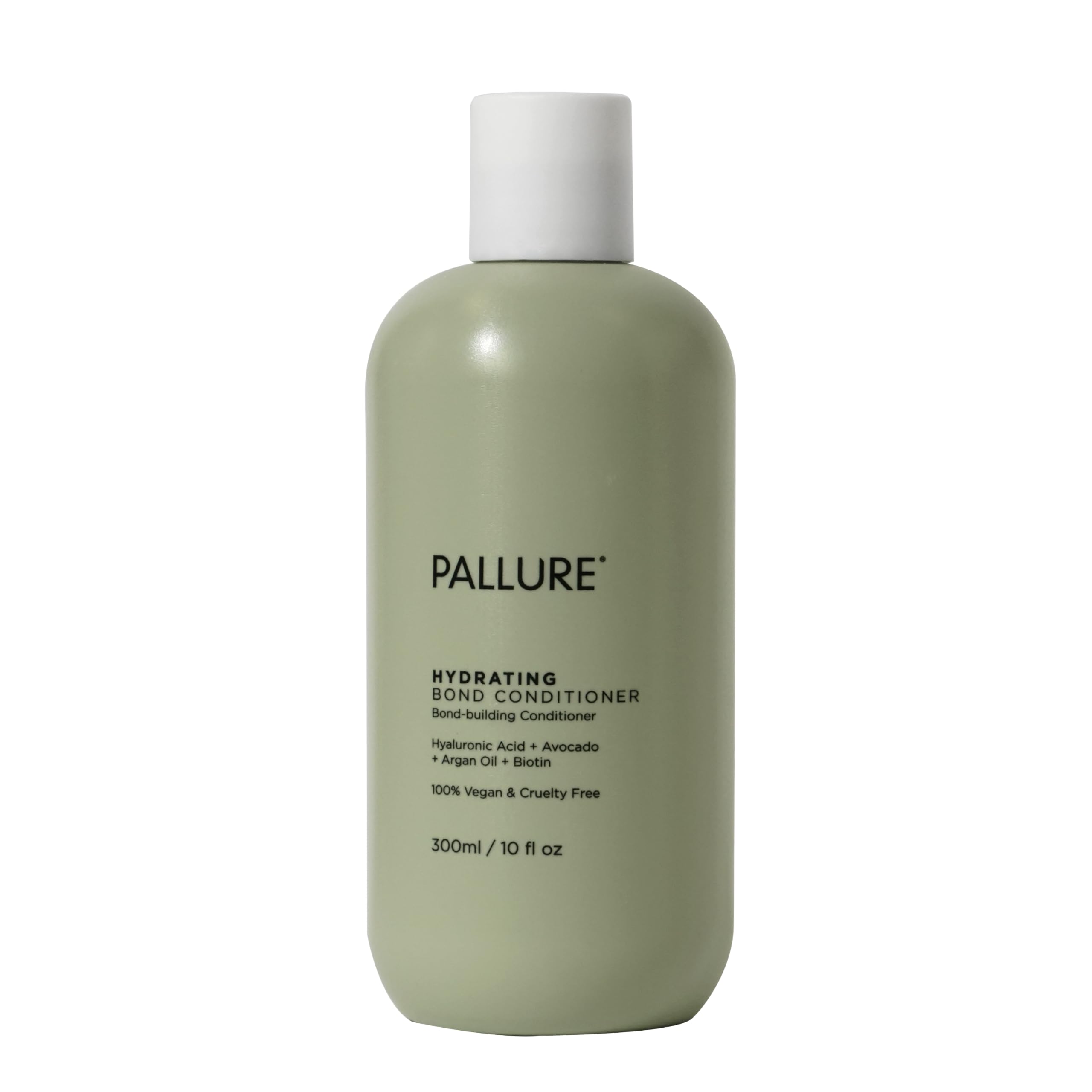 Pallure Hydrating Bond Conditioner To Support Thicker, Voluminous, Fuller Looking Hair, Infused with Hyaluronic Acid, Biotin, Avocado and Rosemary Oil (10.14 Fl Oz)