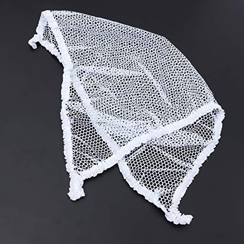 Cabilock Animal 2pcsset Elastic Corner Hammock Organizing and Removable Net for Xxcmwhite Animal Stuffed Pet with Displaying Cord Plush