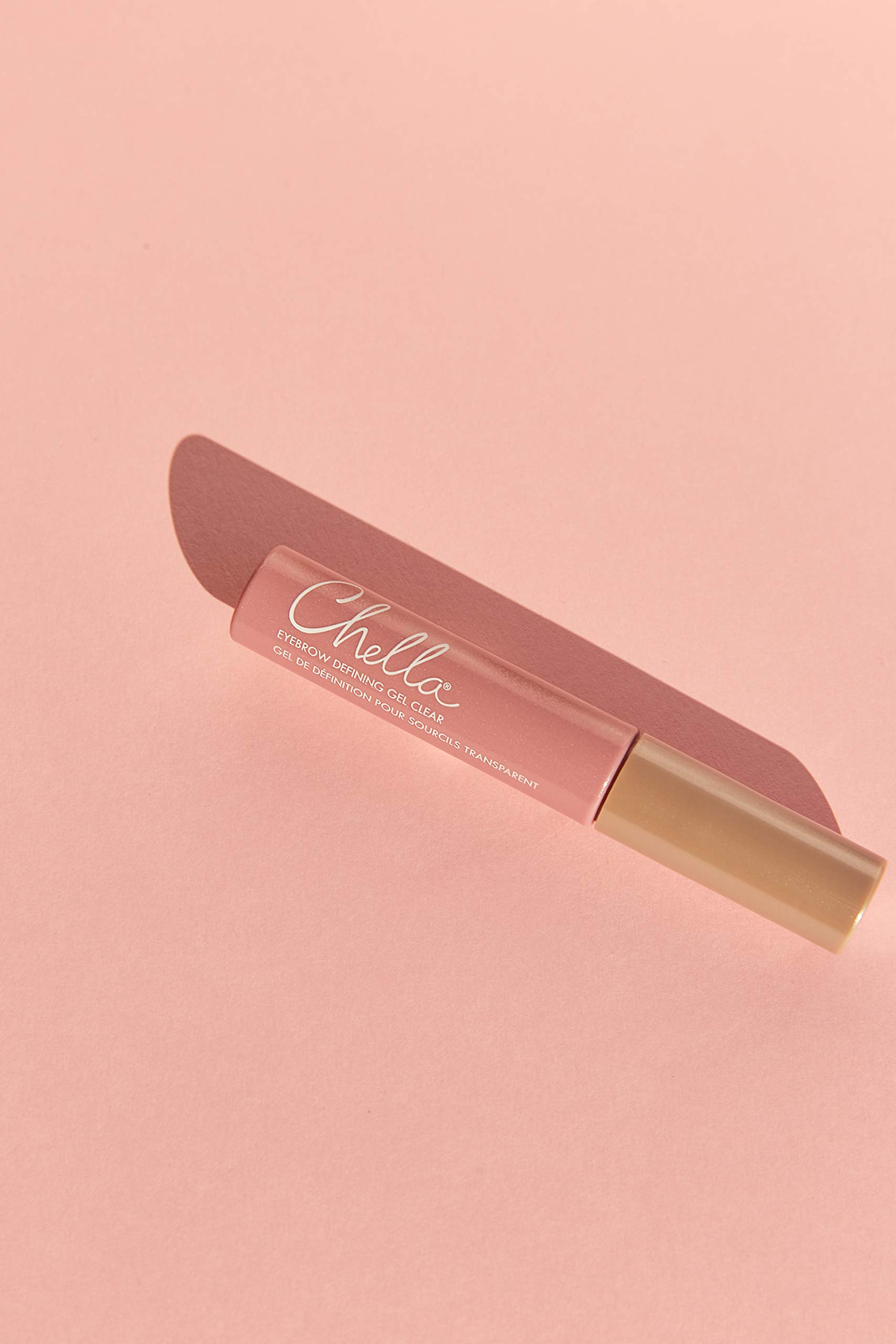 Chella Eyebrow Gel, Defining Clear Eyebrow Gel - Lightweight Formula for Natural, Long Lasting Makeup - Vegan, Cruelty Free, Paraben Free, Gluten Free