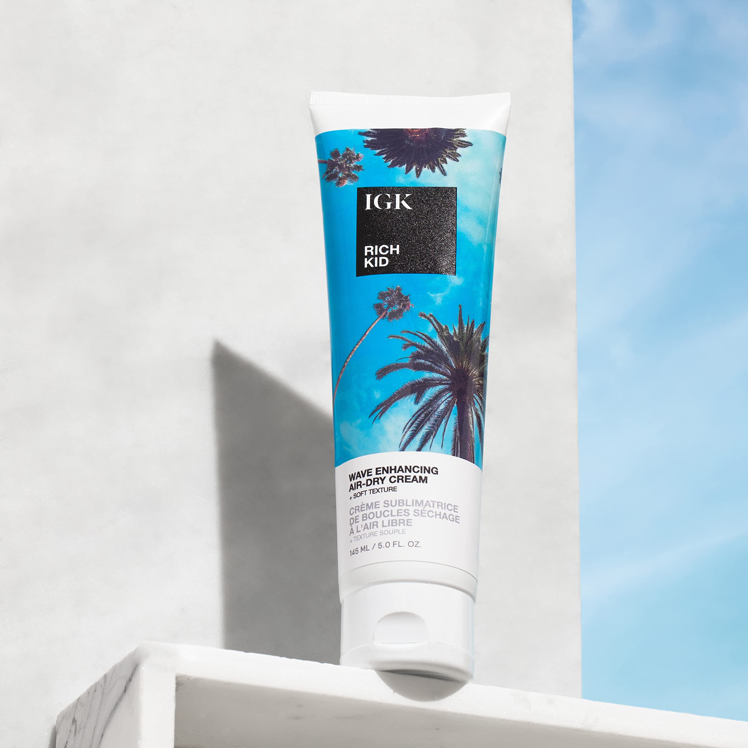 IGK Rich Kid Coconut Oil Wave Enhancing Air-Dry Cream 145 ml / 5 oz