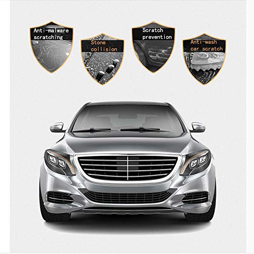 HOHOFILM Gloss Clear Car Paint Protective Film Self Adhesive TPU PPF Vinyl Wrapping Film Auotomobile Protection Vinyl,5ft x 6.5ft Roll