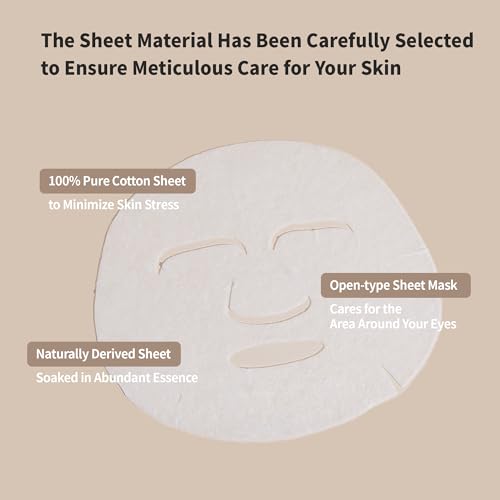 BENTON Snail Bee High Content Mask Pack (20g / 10 Sheets) - Snail Mucin Face Mask With Bee Venom | Korean Skin Care Face Mask Sheets For Moisturizing, Soothing and Nourishing (2022 Package)