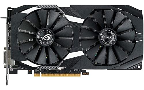 ASUS Radeon RX 580 O4G Dual-Fan OC Edition GDDR5 DP HDMI DVI VR Ready AMD Graphics Card (DUAL-RX580-O4G)