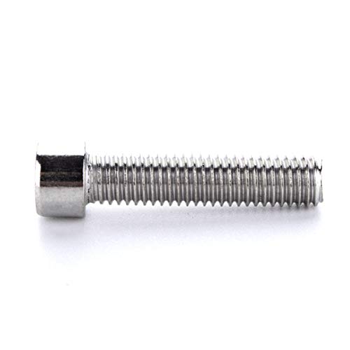 L-A 0.8mm Pitch M5x40mm Stainless Steel Hex Socket Head Cap Screws Bolts (25Pcs)