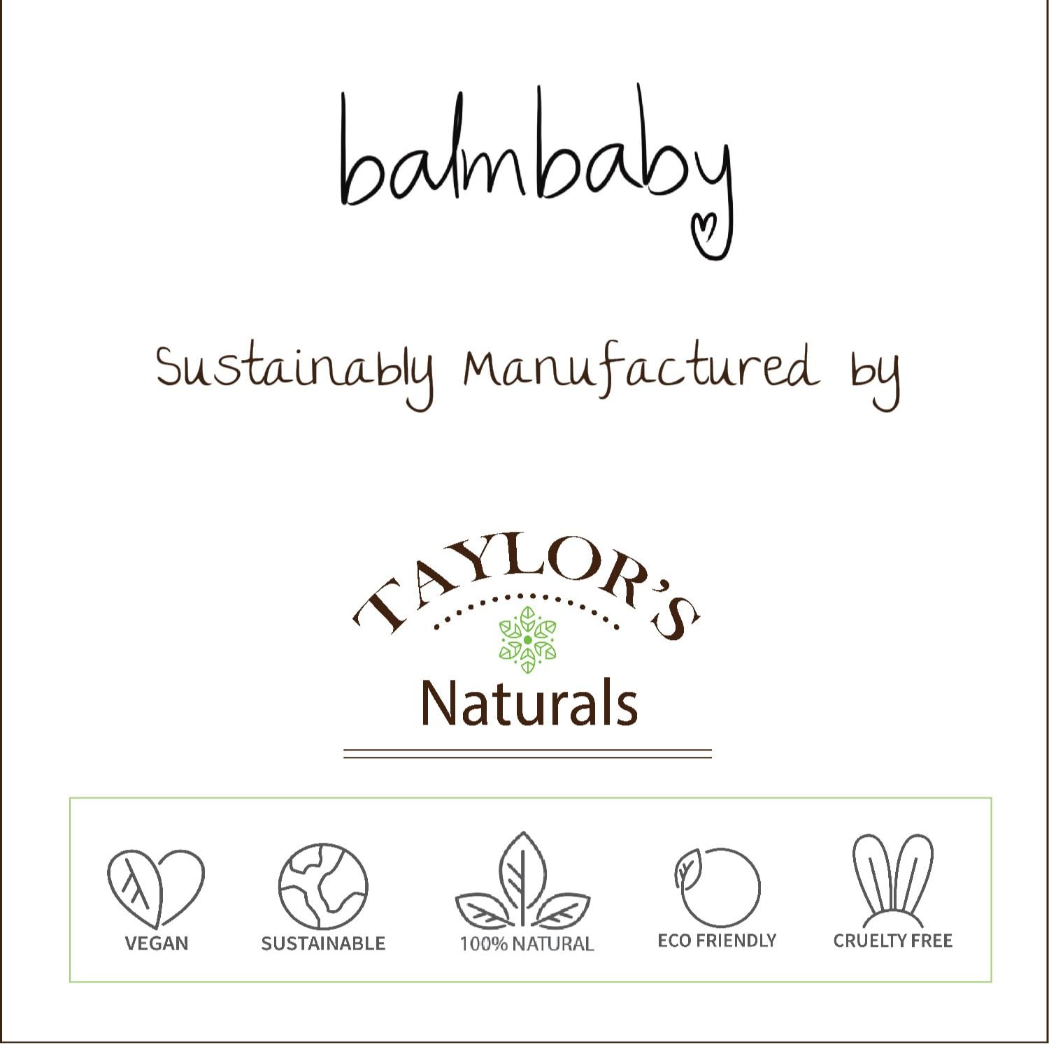 BALM! Baby Kids All Natural Fluoride Free Toothpaste with Xylitol, SLS Free, Vegan, Gluten Free, BPA Free, Zero Waste, Mint, 2 fl oz