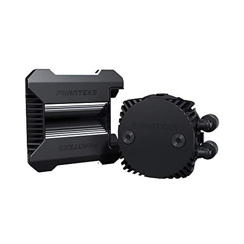 Phanteks (P-GO280MP_DBK01) Glacier One 280MP D-RGB AIO Liquid CPU Cooler, Infinity Mirror Pump Cap Design, 2X Silent 140mm MP PWM Fans, Black