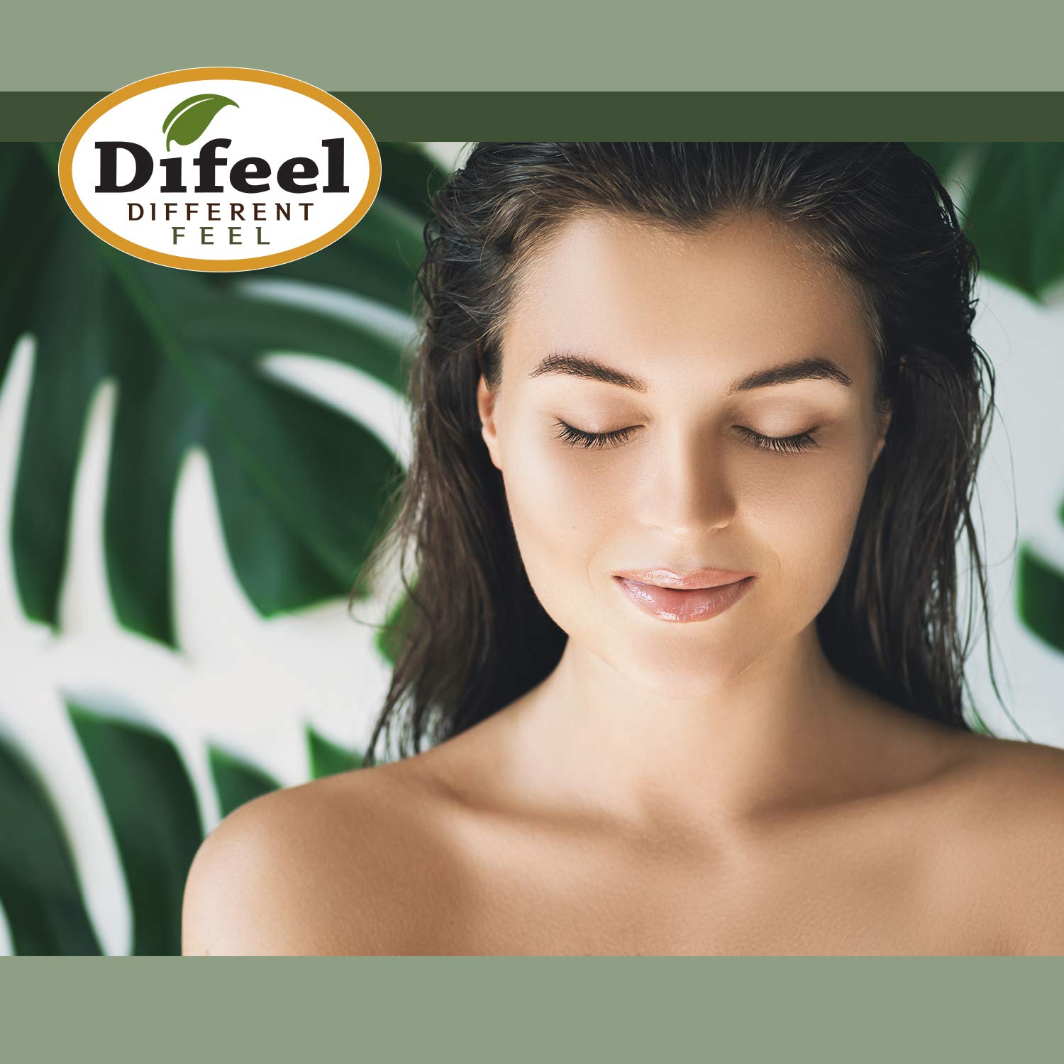 Difeel 99% Natural Premium Hair Oil - Peppermint Oil 7.1 ounce
