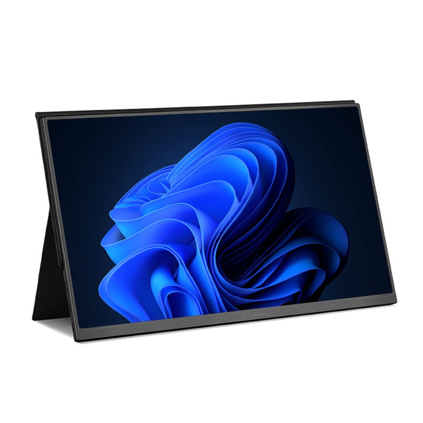 15.6 Inch 1080P Laptop Monitor with Smart Case and Built-in Speaker
