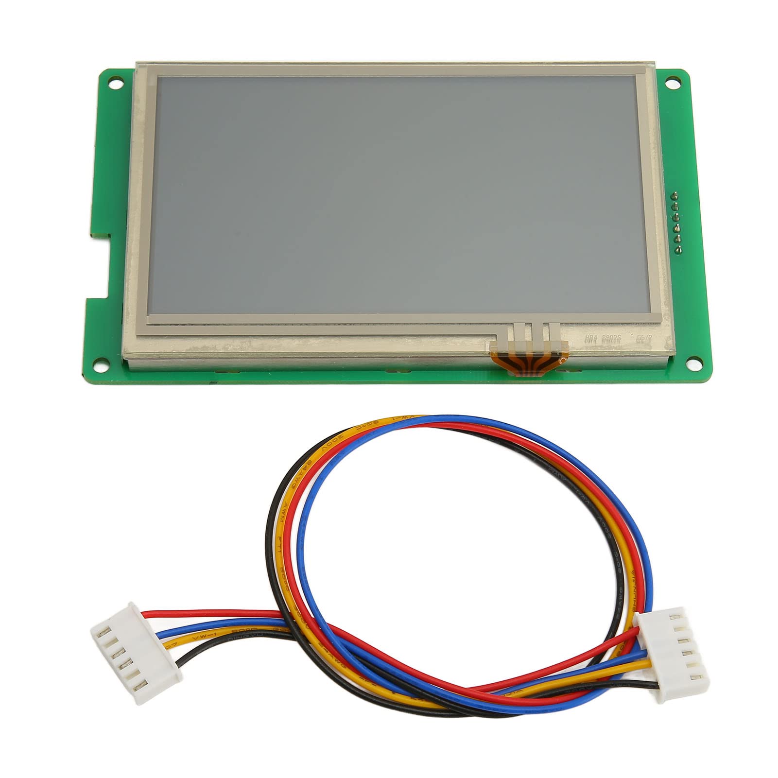 3D Printer Display for CR-10S Pro, 4.3in HD Colour Touch Screen, 180mA 5V 300nit Luminance FCC 10Pin Interface.
