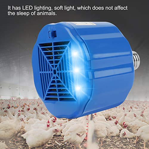 Chicken Coop Livestock Heat Lamp,Pet Heater Heat Emitter Heating Lamp Bulb Brooder
