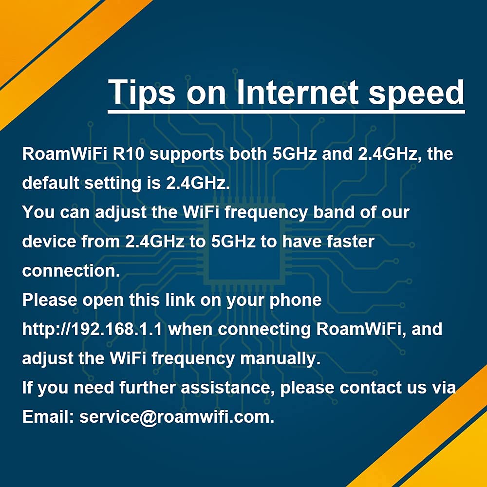 RoamWiFi 4G LTE Portable WiFi Mobile Hotspot -10GB US Local Data and 1GB Global Data 30 Days, 10 Connected Devices, Covers 170 Countries, no Contract or SIM Card Required, Travel, Home, Gaming
