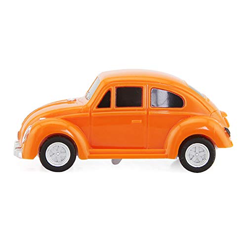 CHUYI Cool and Unique Car Shape 64GB USB 2.0 Flash Drive Novelty Pen Drive Funny Memory Stick Cute Jump Drive Thumb Drive U Disk Xmas Gift (Orange)