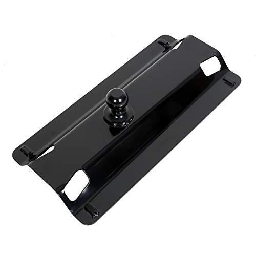 5th Fifth Wheel to Gooseneck Hitch Ball Adapter Plate for Pickup Truck Bed Replacement for 49080-25,000 lbs, 2-5/16-Inch Ball