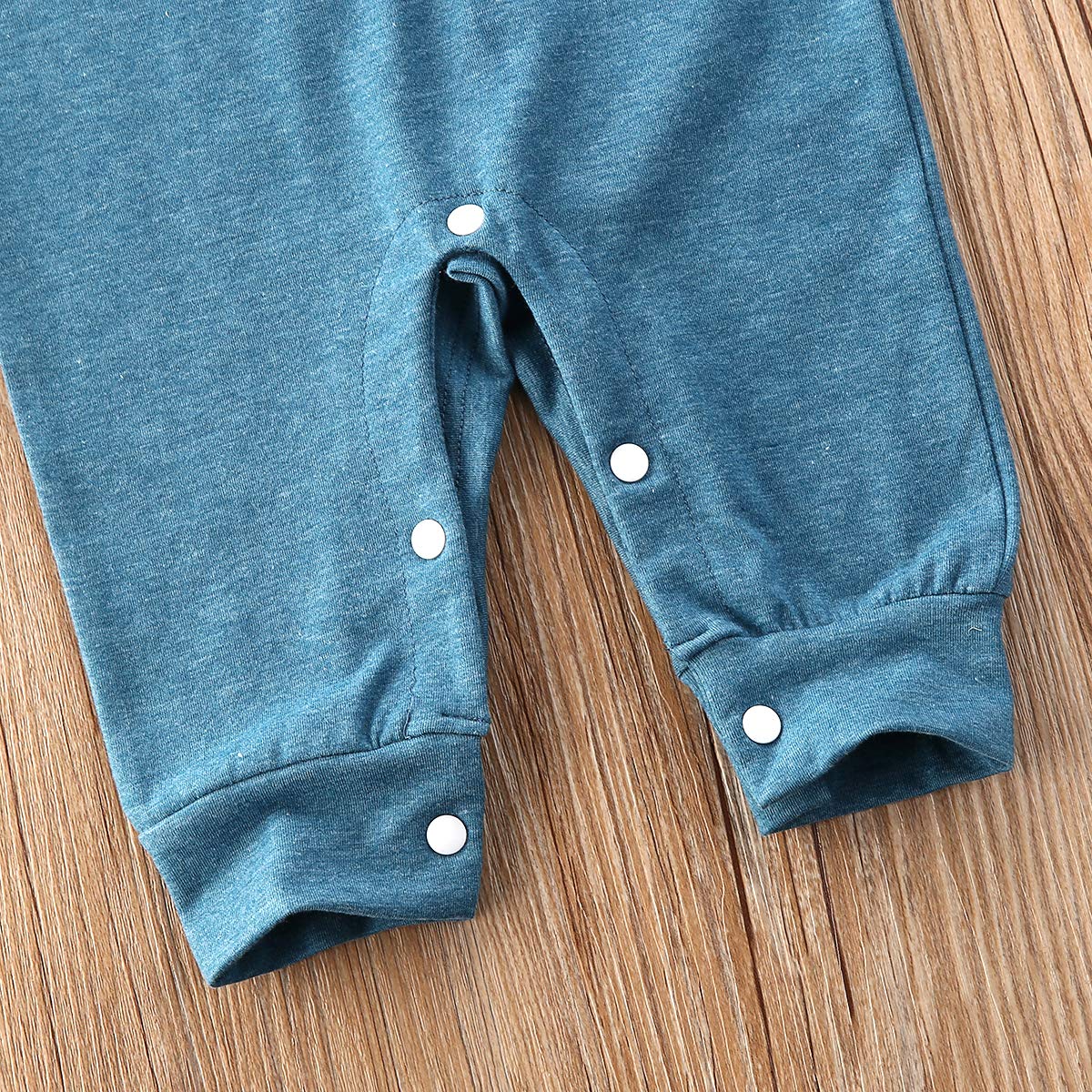 hwojjha Newborn Baby Boy Romper Clothe, Little Brother Romper Short Sleeve Jumpsuits One Piece Outfit (blue, 0-3 months)