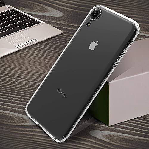 Migeec for iPhone XR Case Clear Soft Transparent Shockproof Protective Slim Thin Bumper Phone Cover for iPhone XR, 6.1 inch