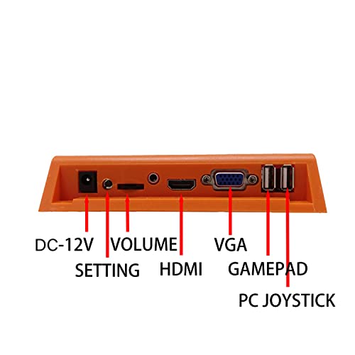 ARCADORA Pandora Box EX 2 Arcade Jamma Board, 4300 in 1 (70 3D Games) DIY Retro Game Cabinet, VGA HDMI Output, Save Games, Accurate Search Games, Custom Button