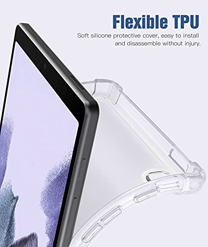 TiMOVO Clear Case for Samsung Galaxy Tab A7 Lite 8.7 2021 (SM-T220/T225/T227), Shockproof Drop Protection Slim Lightweight TPU Transparent Back Cover Shell for Galaxy Tab A7 Lite 8.7 2021 Tablet