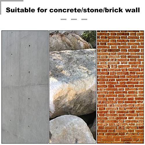 6 Inch x 1 1/4 Inch SDS Plus Bushing Tool Concrete SDS Max Bushing Bit Square Head Concrete Roughness Coating Remove Bushing Bit for Rotary Hammer, Stone, Brick Wall (SDS Plus 16 Pins)