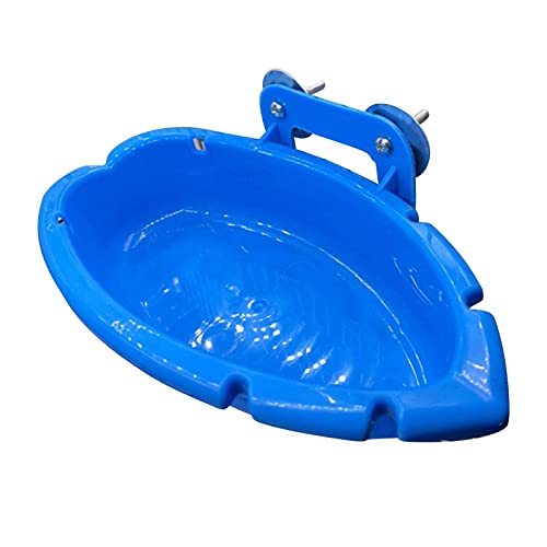 Bird Bath Tub Bowl Basin,Pet Bird Cage Bath Shower Accessories,Water Shower Food Feeder for Small Birds Parrots