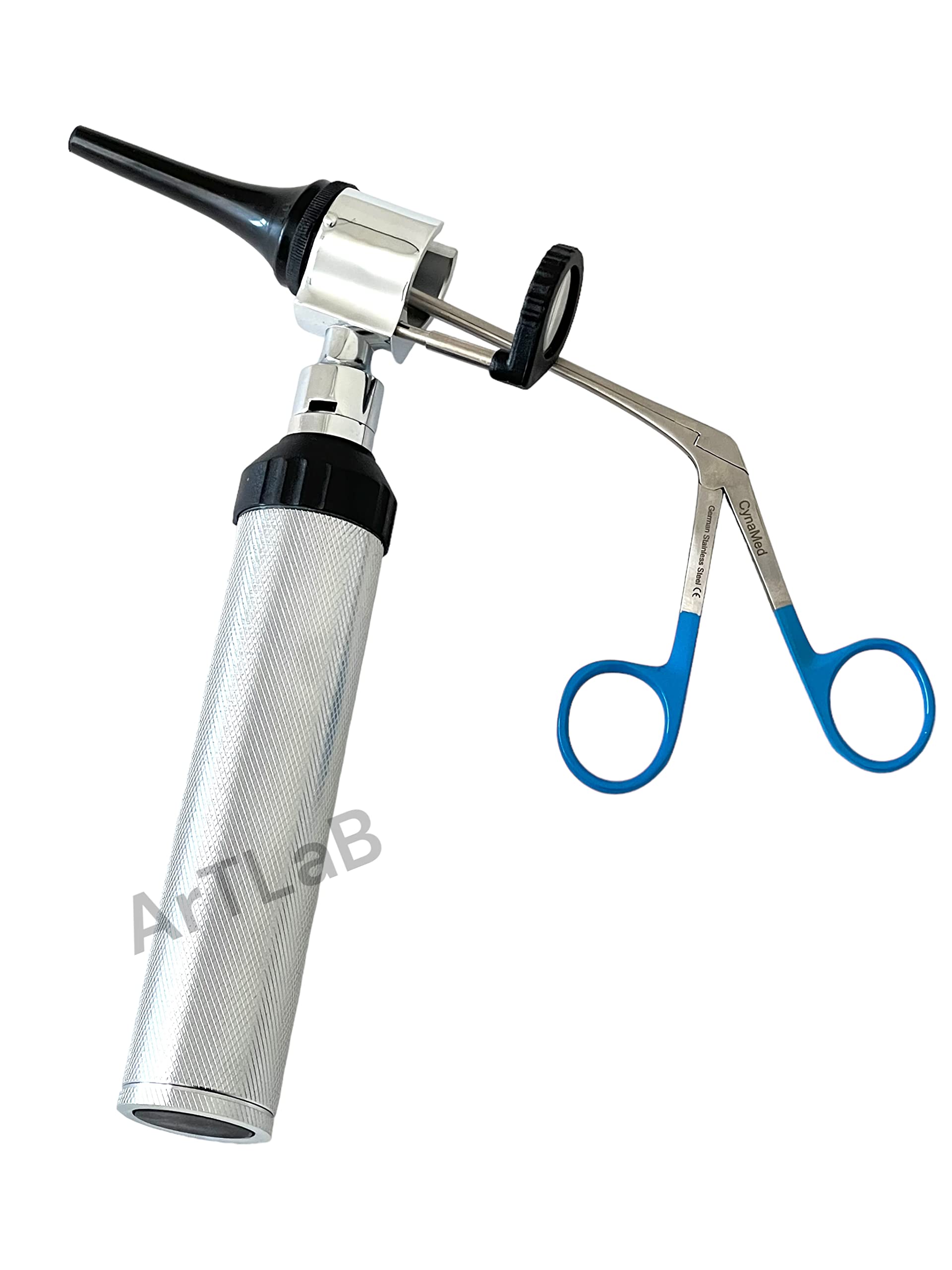 Brand New Professional 3.5 V LED Veterinary Otoscope Operating Kit High Quality Premium Set Cynamed
