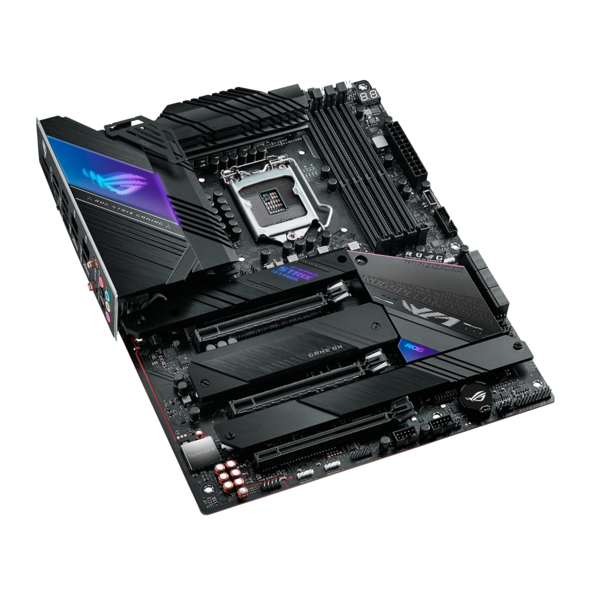 ROG Strix Z590-E Gaming WiFi 6E LGA 1200(Intel 11th/10th Gen) ATX Motherboard (PCIe 4.0, 14+2 Power Stages, DDR4 5333+, Dual Intel 2.5 Gb LAN,Thunderbolt 4, 4xM.2/NVMe SSD and Aura RGB) (Renewed)