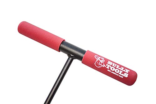 Bully Tools 99201 36" Manhole Cover Hook. Steel Tstyle Handle