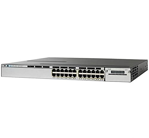 Cisco WS-C3750X-24P-E Catalyst 3750-X 24PORT GBE POE (Renewed)