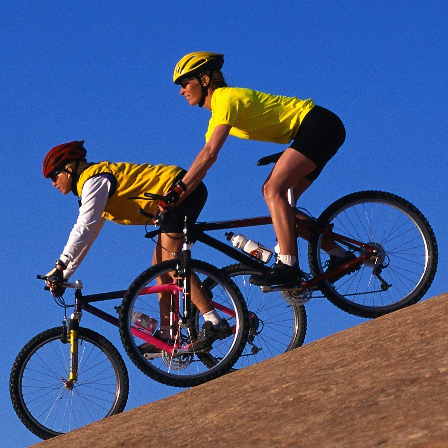 2 Sets Mens 3D Padded Bicycle Bike MTB Cycling Underwear Shorts(Black,2XL)