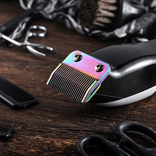 2 Sets Adjustable Clippers Blades, 2 Hole Hair Trimmer Replacement Blade (Colorful)