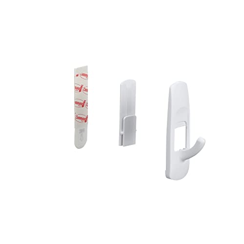 Command 170016Es Reusable Adhesive Hooks, Medium, Value Pack, 6/Pk,We