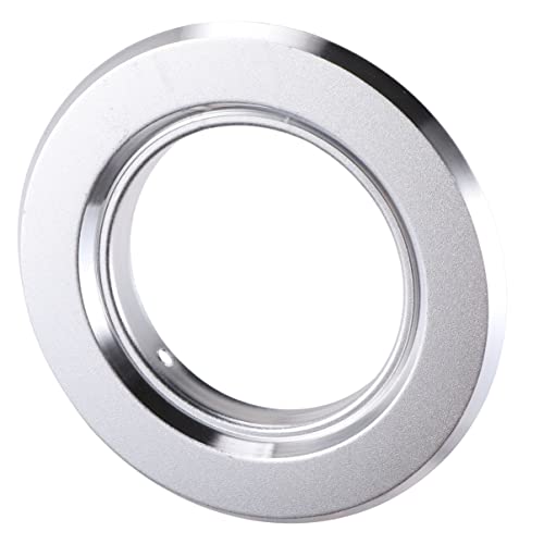 Baluue Bird Incubator Supplies Wooden Bird Nest Anti Bite Ring, ing Box Accessory, Birds Breeding Box Ring, Parrot Bird Hatchery Breeding Box Ring, 85mm (Silver)